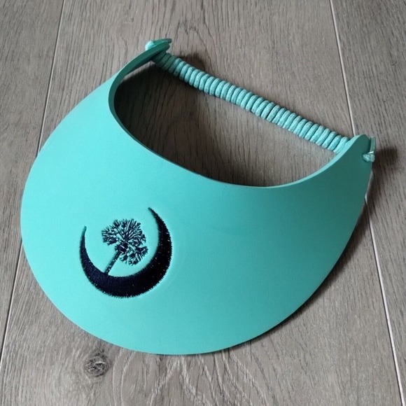 Unbranded | Accessories | South Carolina Foam Visor Cap Hat Teal Blue ...